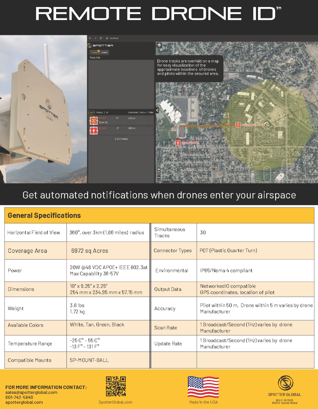 Remote Drone ID | Spotter Global
